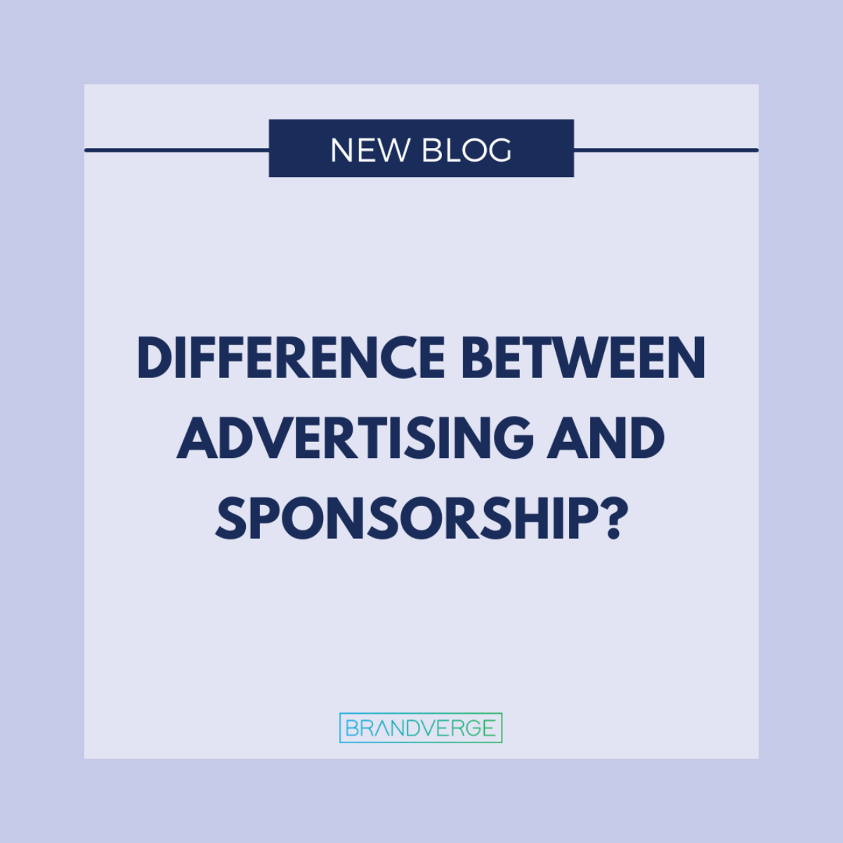 Sponsor Advertising